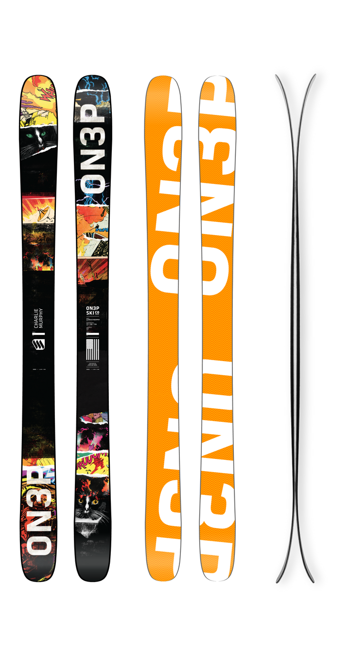 2025 ON3P - Charlie Murphy - Kids Youth Freestyle Skis – ON3P Skis
