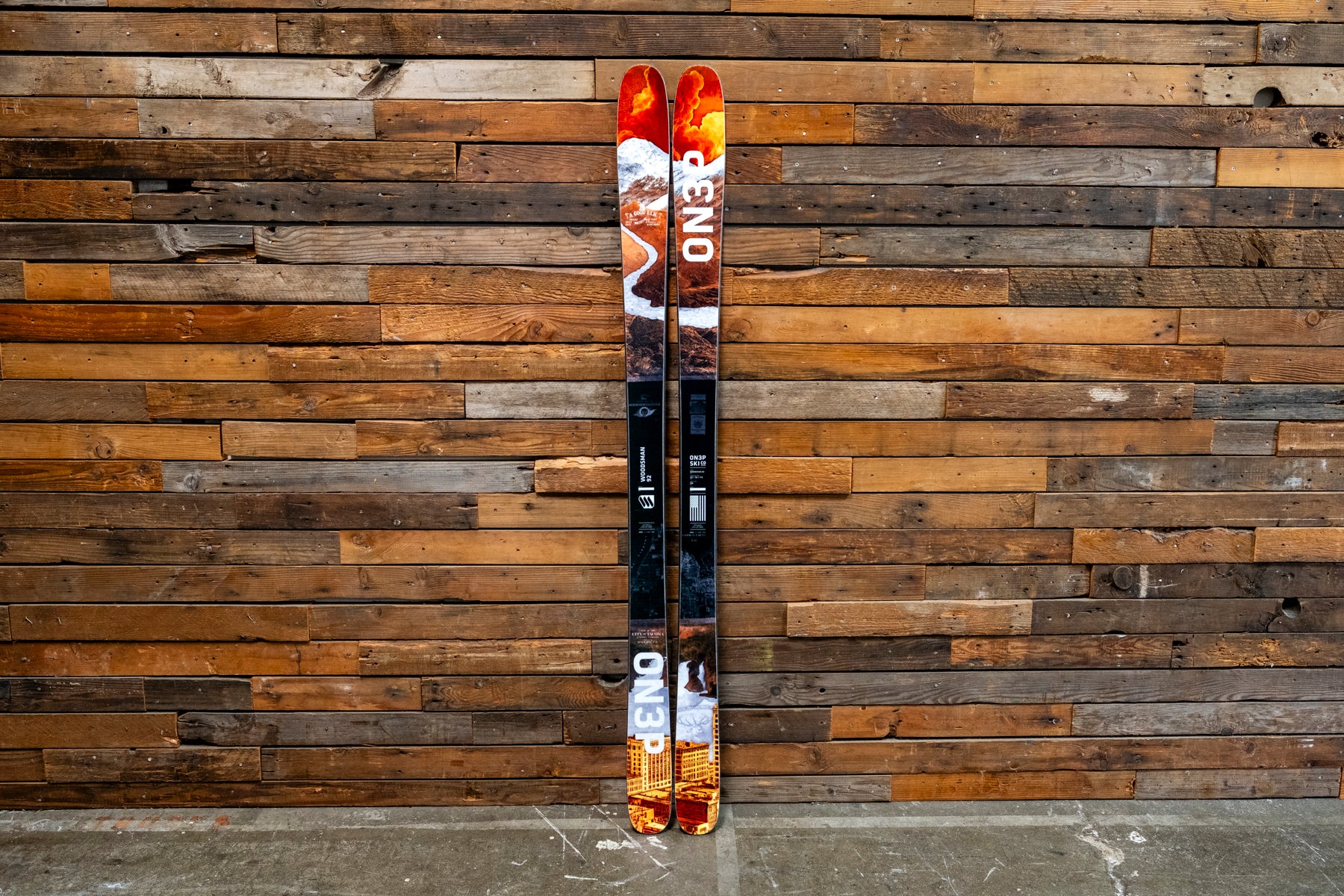 2025 ON3P - WOODSMAN 100 - All Mountain Freeride Skis – ON3P Skis