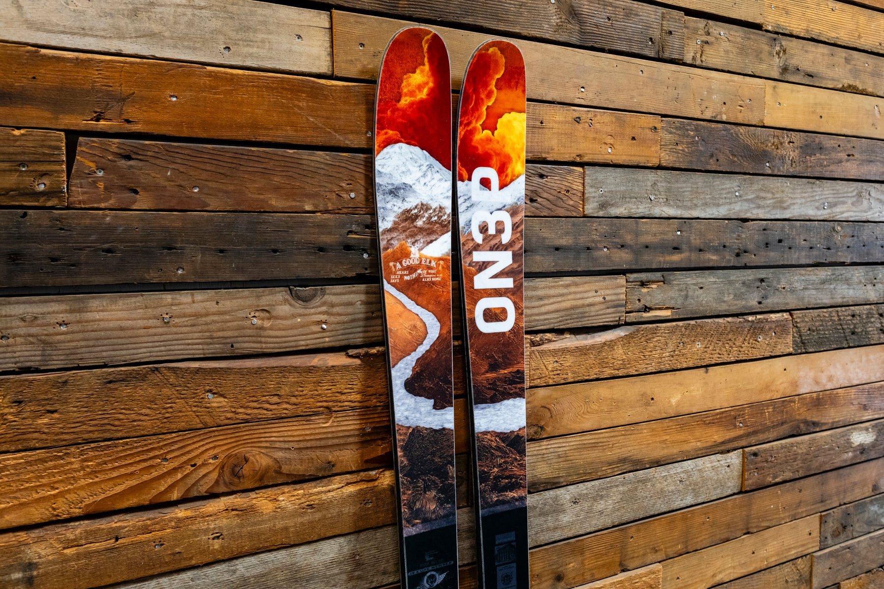2025 ON3P - WOODSMAN 100 - All Mountain Freeride Skis – ON3P Skis