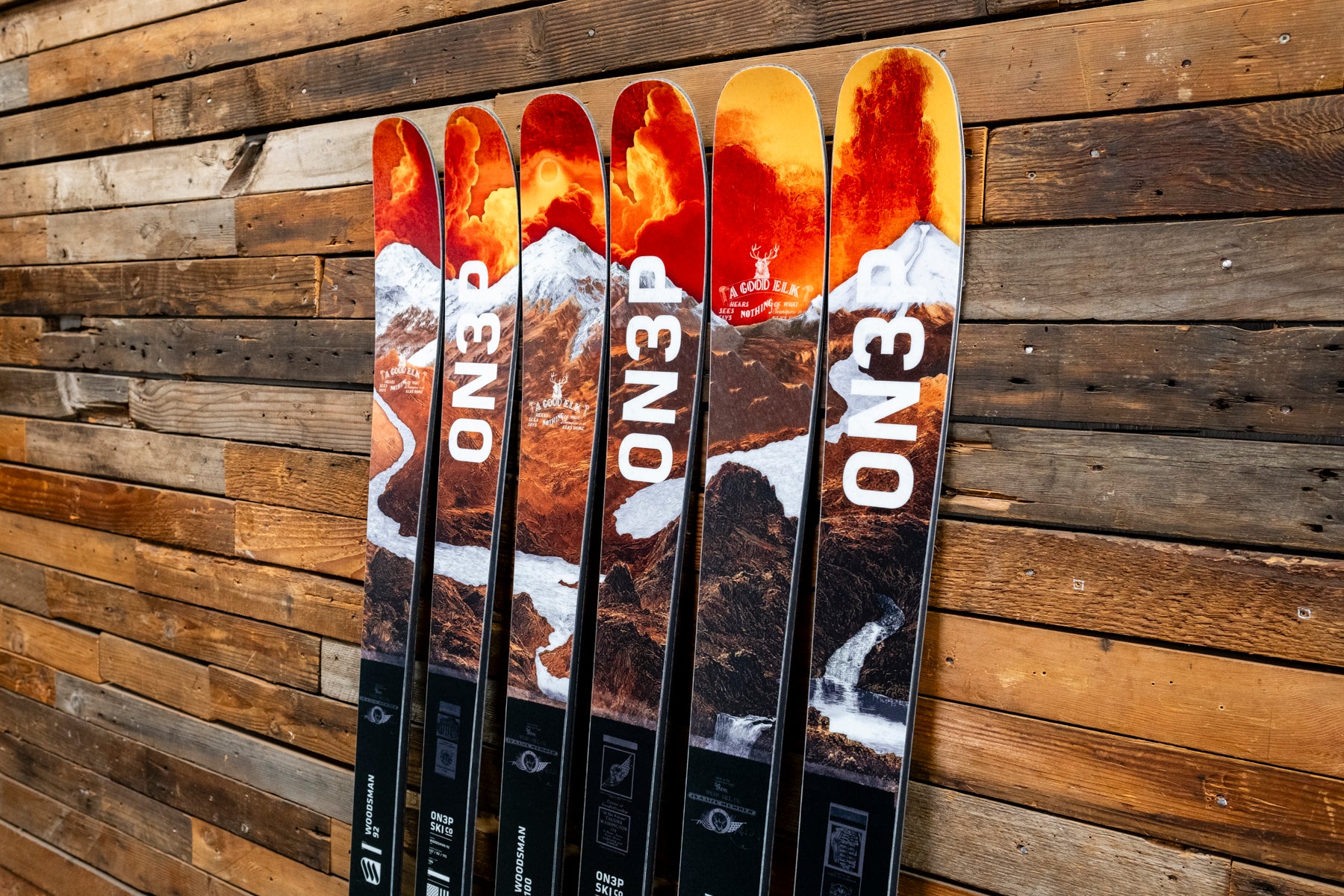 2025 ON3P - WOODSMAN 100 - All Mountain Freeride Skis – ON3P Skis