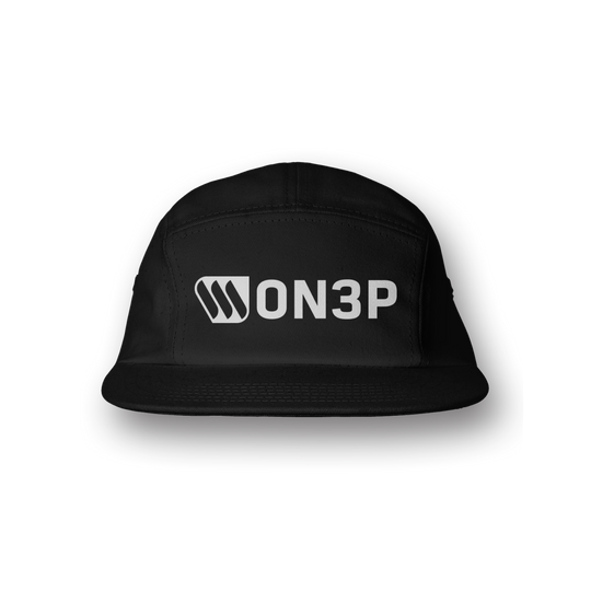 5-PANEL HAT - BLACK – ON3P Skis